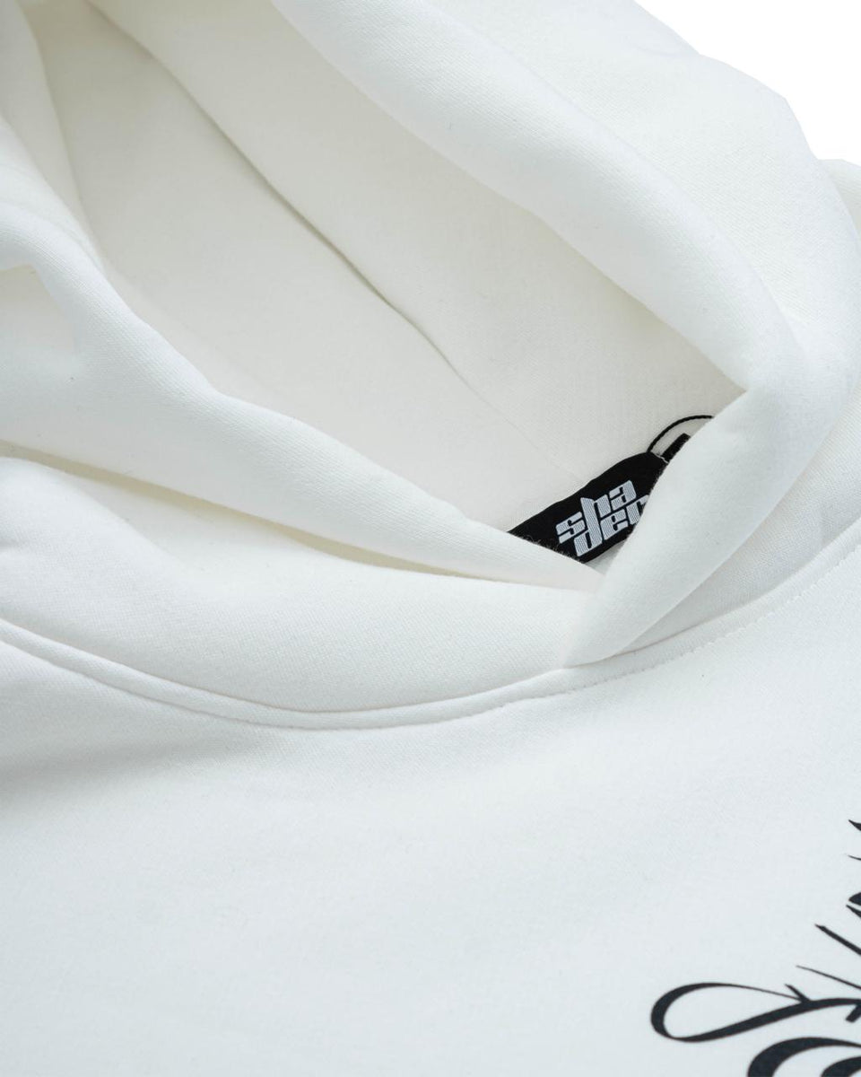 SHADER BASIC.V1 - WHITE HOODIE – Shader Clothing